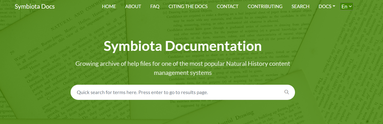 Digitization Workflows – Symbiota