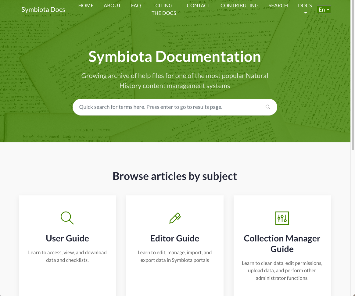 Resources – Symbiota